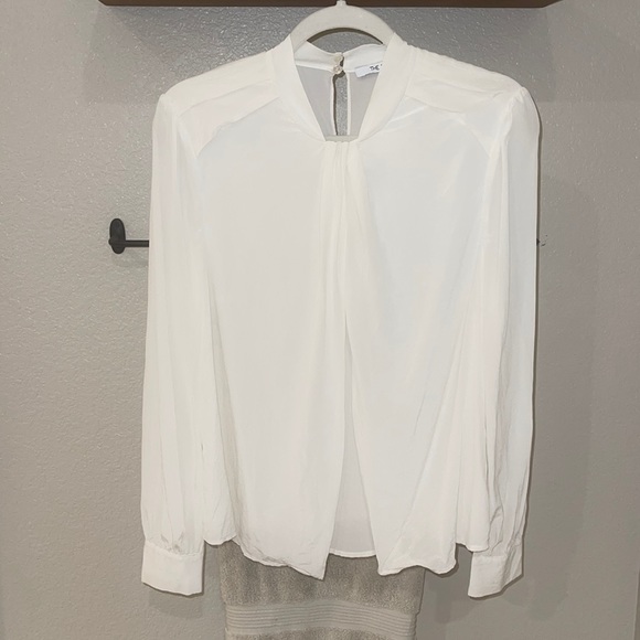 The Fold | Tops | The Fold Silk Blouse | Poshmark